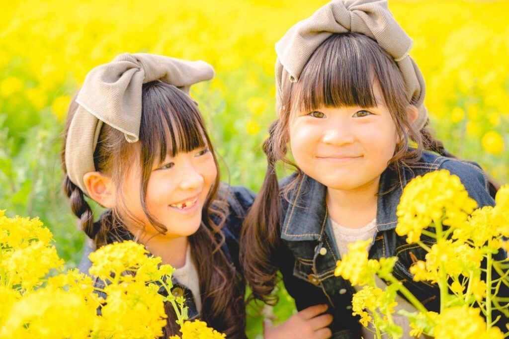 岡山 笠岡ベイファーム 菜の花特集【ポートレート撮影】【写真】【春】 - KT-Graph